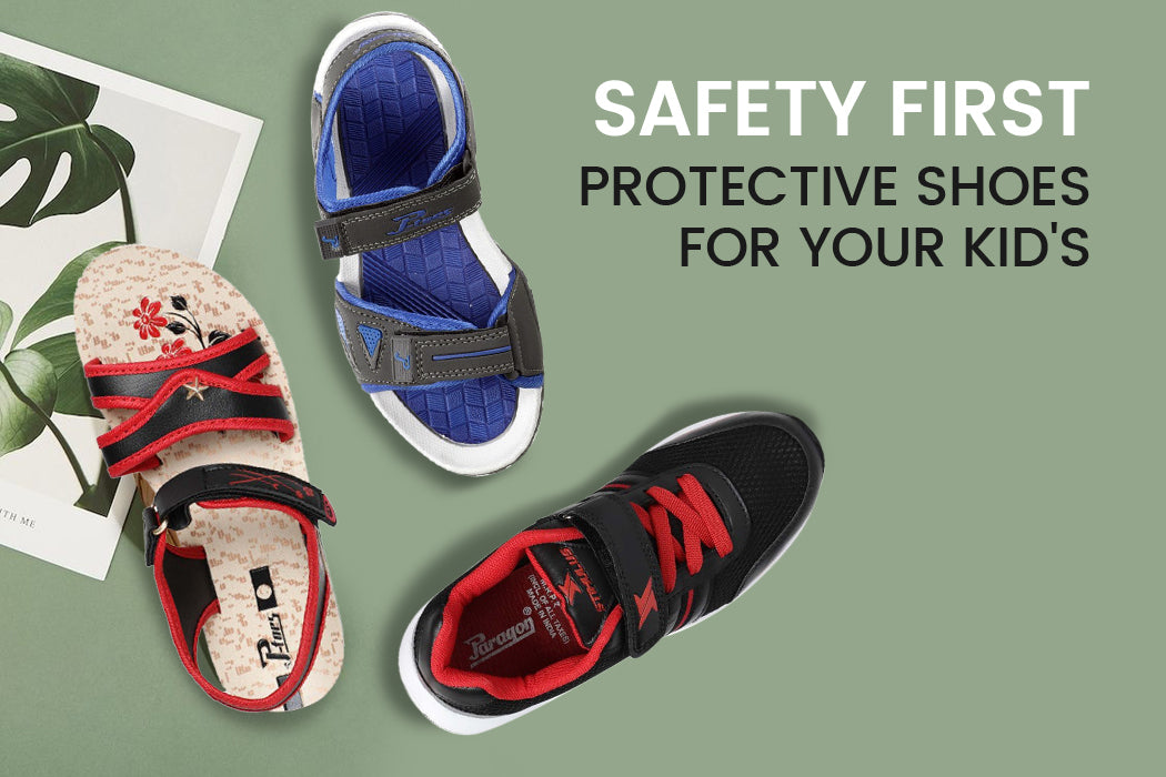 Safety First: Protective shoes for your kid's – Paragon Footwear