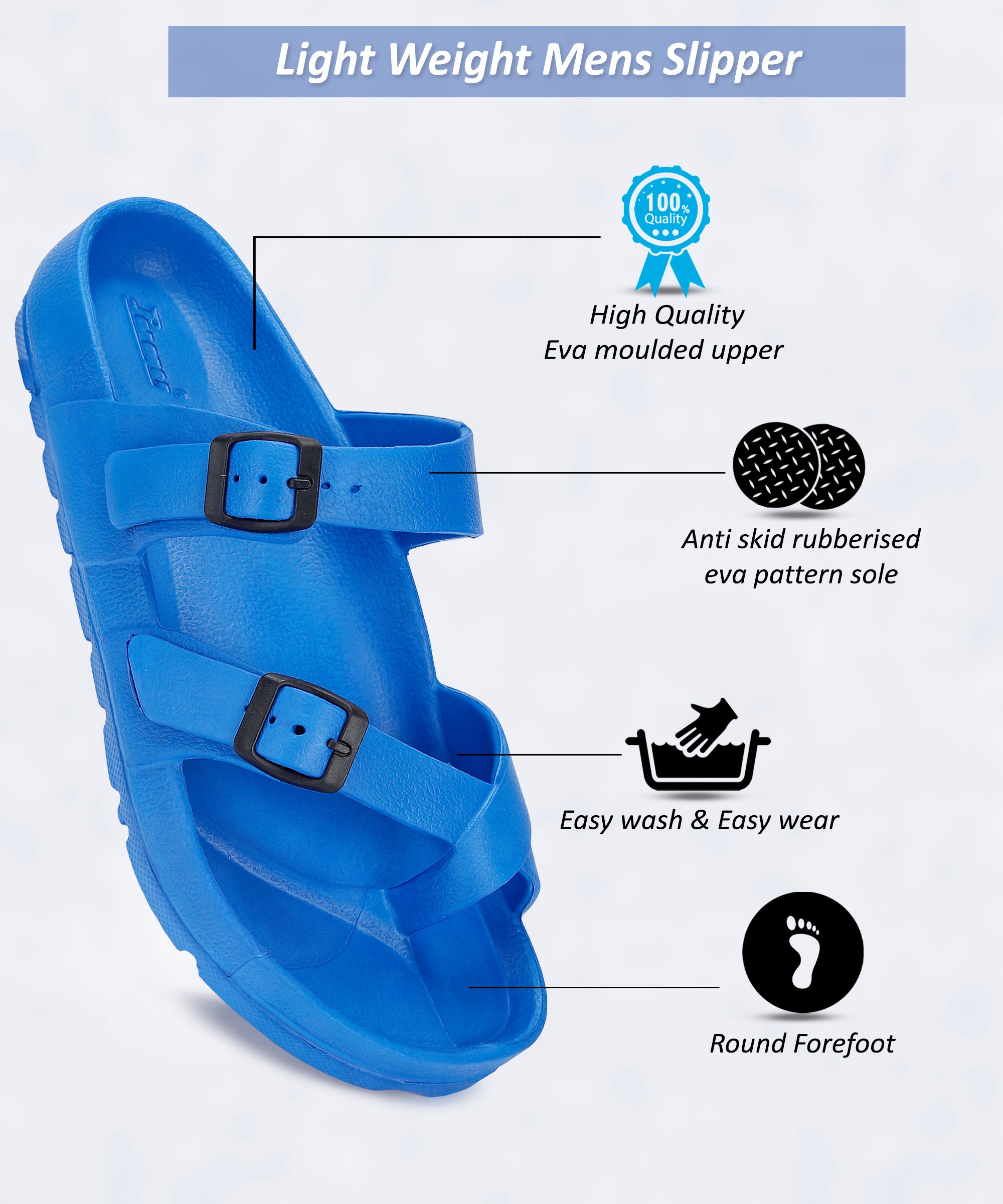 Paragon EVK3408G Men Casual Sliders | Stylish Trendy Lightweight Slide ...