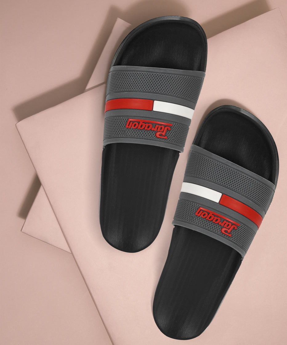 Paragon EVK10917G Men Casual Sliders | Stylish Trendy Lightweight Slid ...