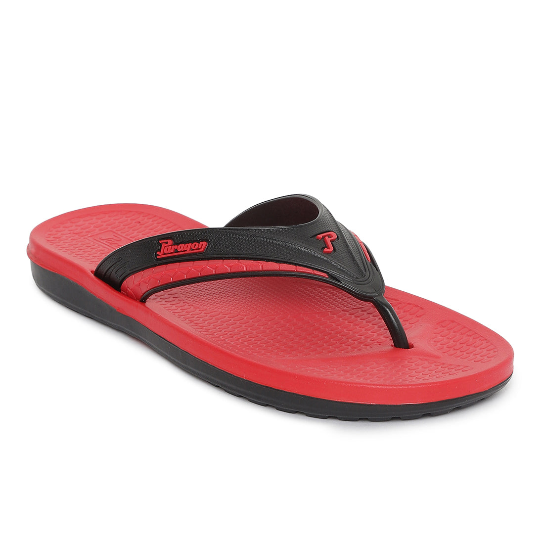Paragon Ultra-Comfortable Black Casual Flip Flops for Men – Paragon ...