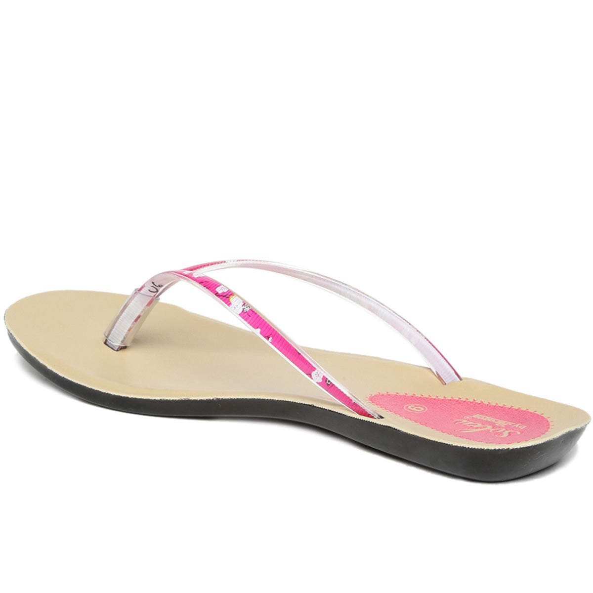 Women's Pink Solea Flip-Flops – Paragon Footwear